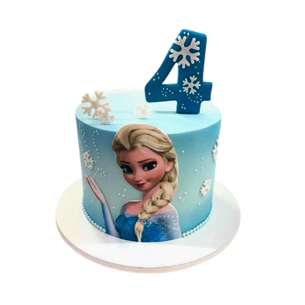 Frozen Elsa Birthday Cake V4 - The Cake Daddy