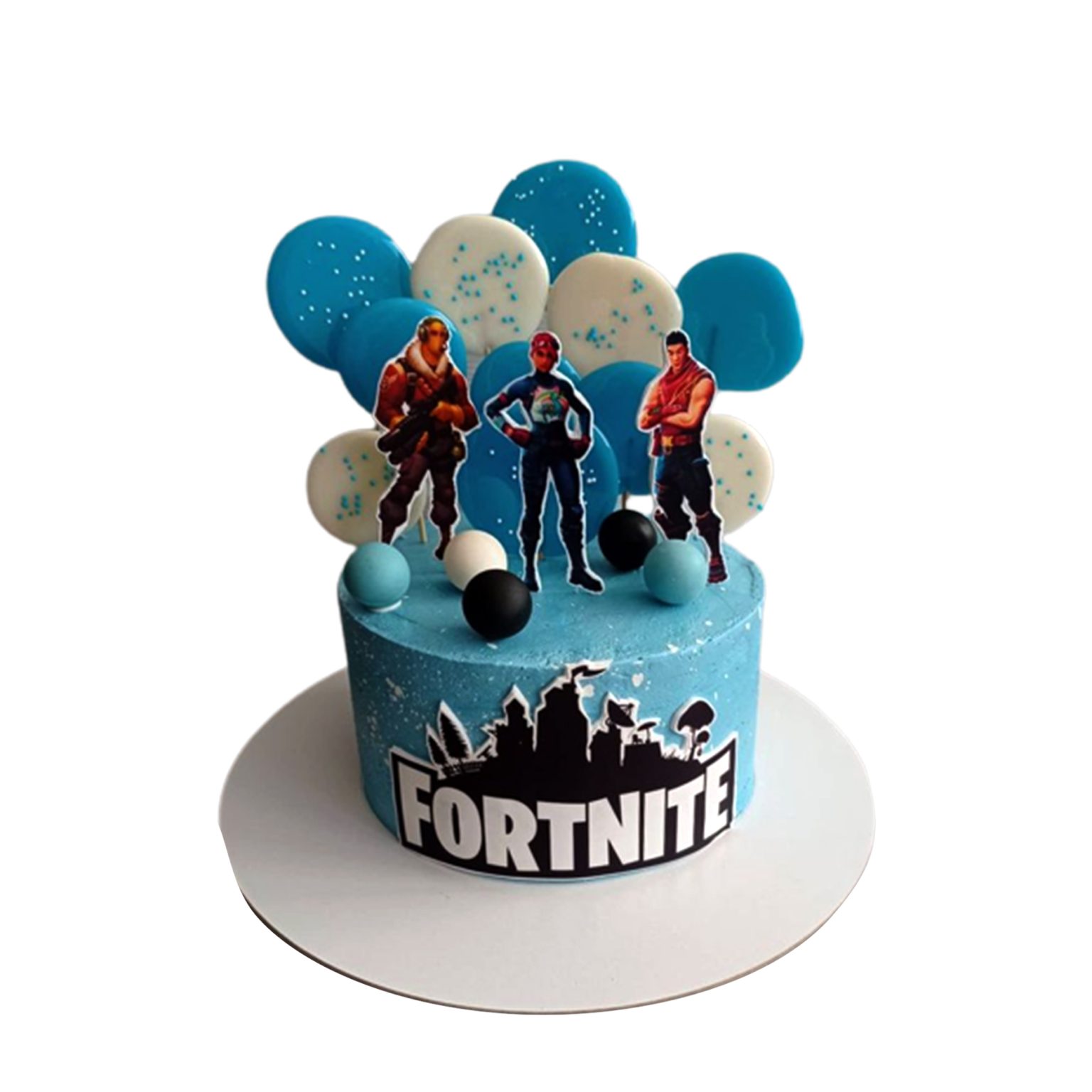 Fortnite Birthday Cake V6 - The Cake Daddy