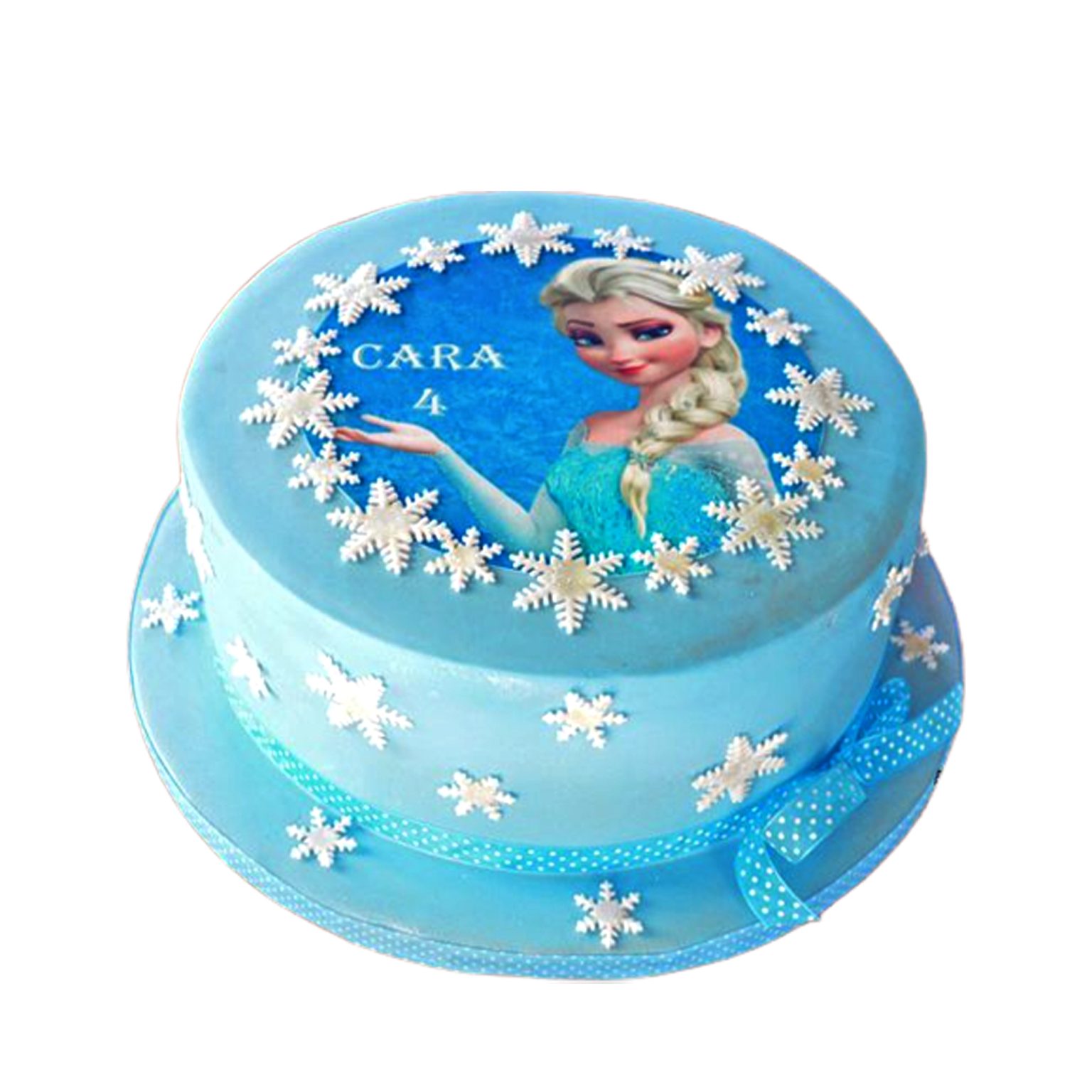 Frozen Elsa Birthday Cake V11 - The Cake Daddy