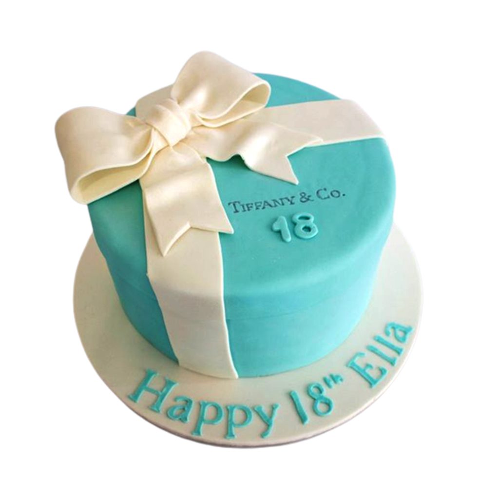Tiffany Birthday Cake V3 - The Cake Daddy