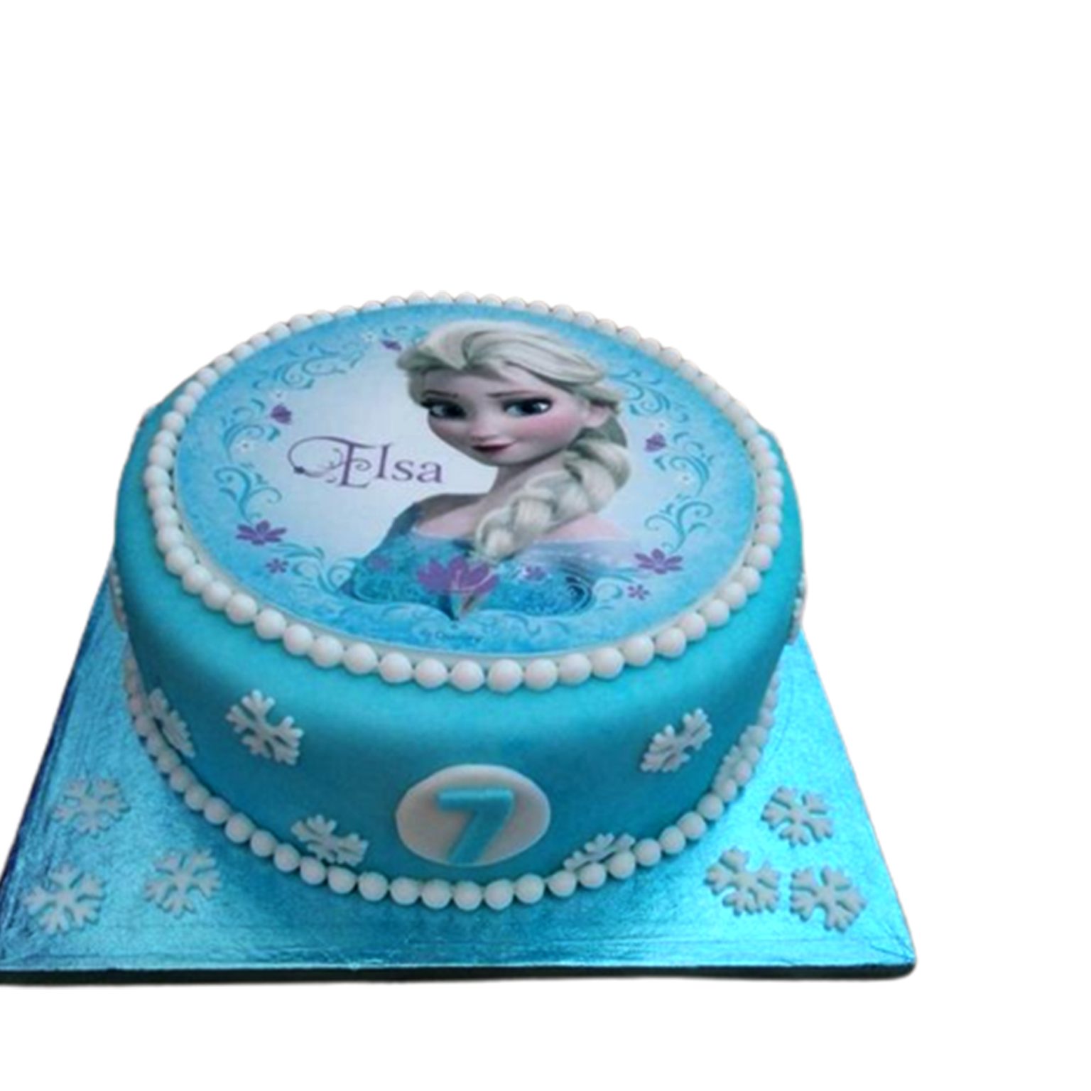 Frozen Elsa Birthday Cake V8 - The Cake Daddy