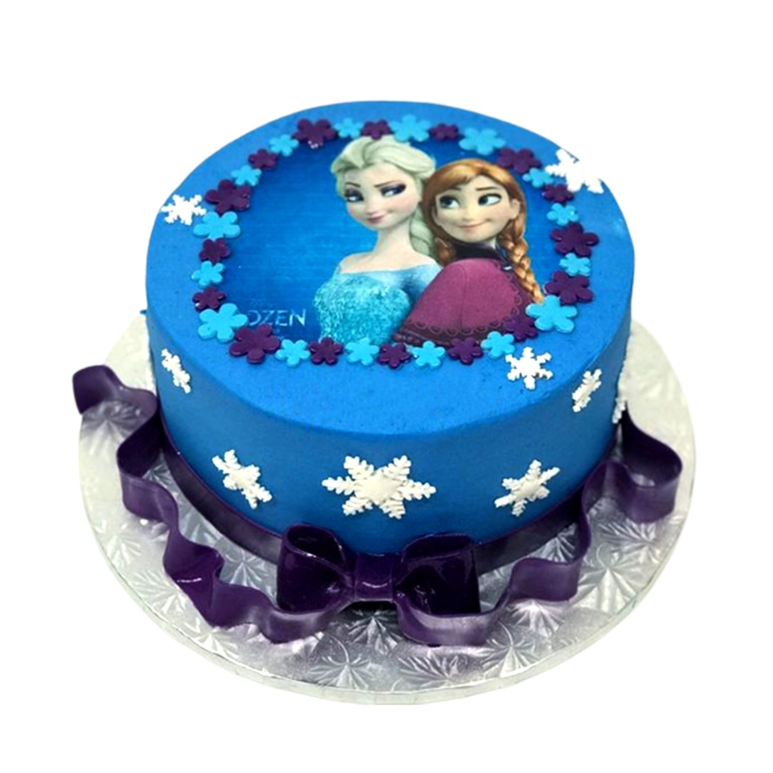 Frozen Elsa Birthday Cake V10 - The Cake Daddy